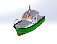 Solidworks boat 3d models