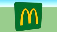 McDonald's Logo 3d model