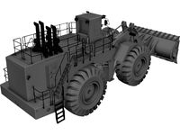Caterpillar C15 Generator Set 3D CAD Model