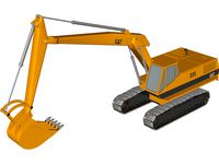 Caterpillar C15 Generator Set 3D CAD Model