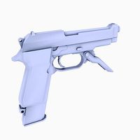 M93 Raffica Extended Mag 3d model