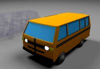 Danfo bus 3d model
