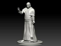 Pope Francis 3D Model