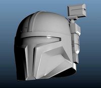 Heavy Infantry Mandalorian Helmet | 3D model