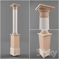CLASSIC COLUMN 3d model