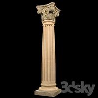 CLASSIC COLUMN 3d model