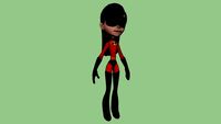 Violet Parr 3d model