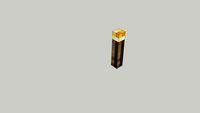 minecraft torch 3d model