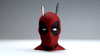 Deadpool knife stand | 3D model