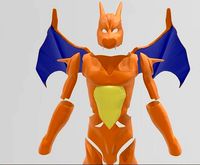 Charizard(Pokemon) by Patrickart 3d model