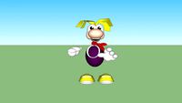 Rayman 3d models